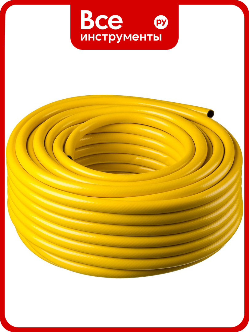 Поливочный армированный 3-х слойный шланг GRINDA COMFORT 25 атм, 3/4"х50м 8-429003-3/4-50_z02, к УФ-лучам