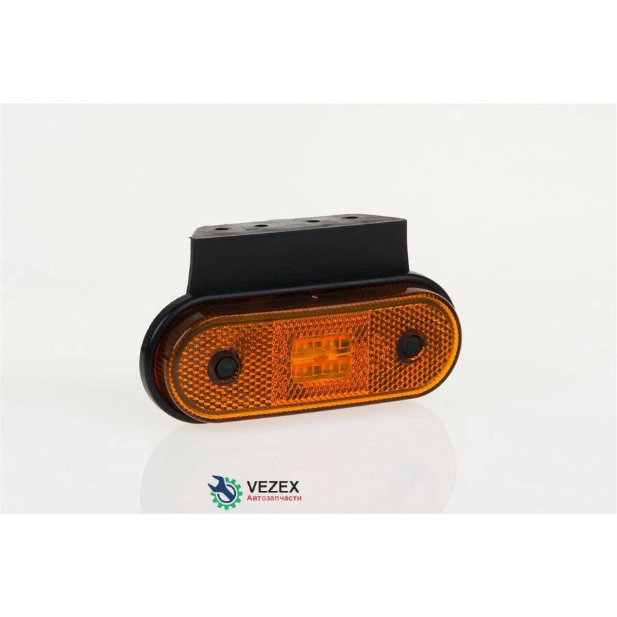 FRISTOM FT020ZKLED фонарь габаритный! жёлтого цвета, LED 120x46 с кронштейном, проводом 0.5м\