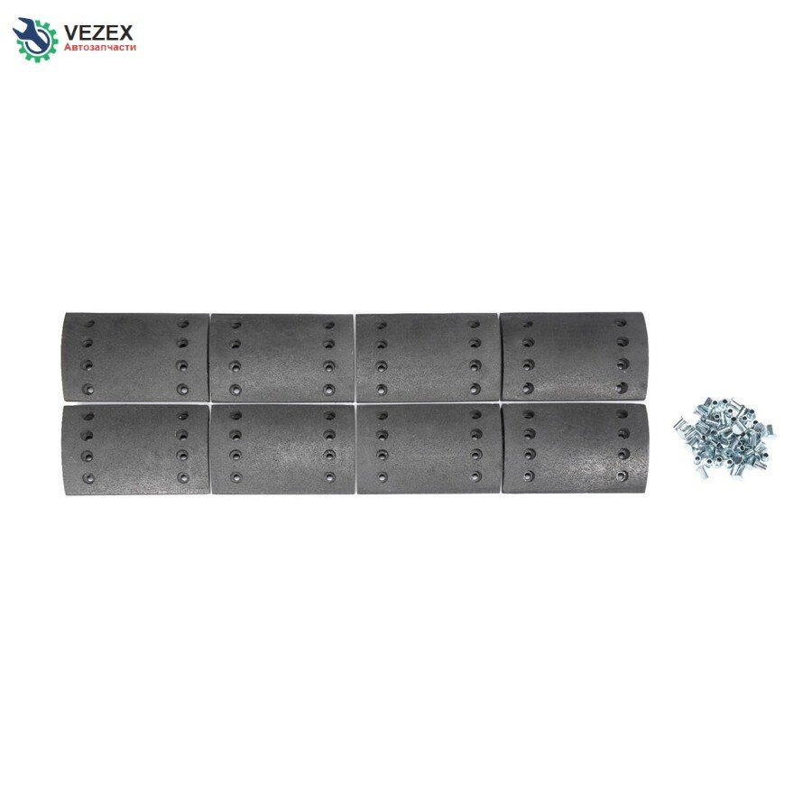 TOPCOVER T05618018 Накладки тормозные, комплект