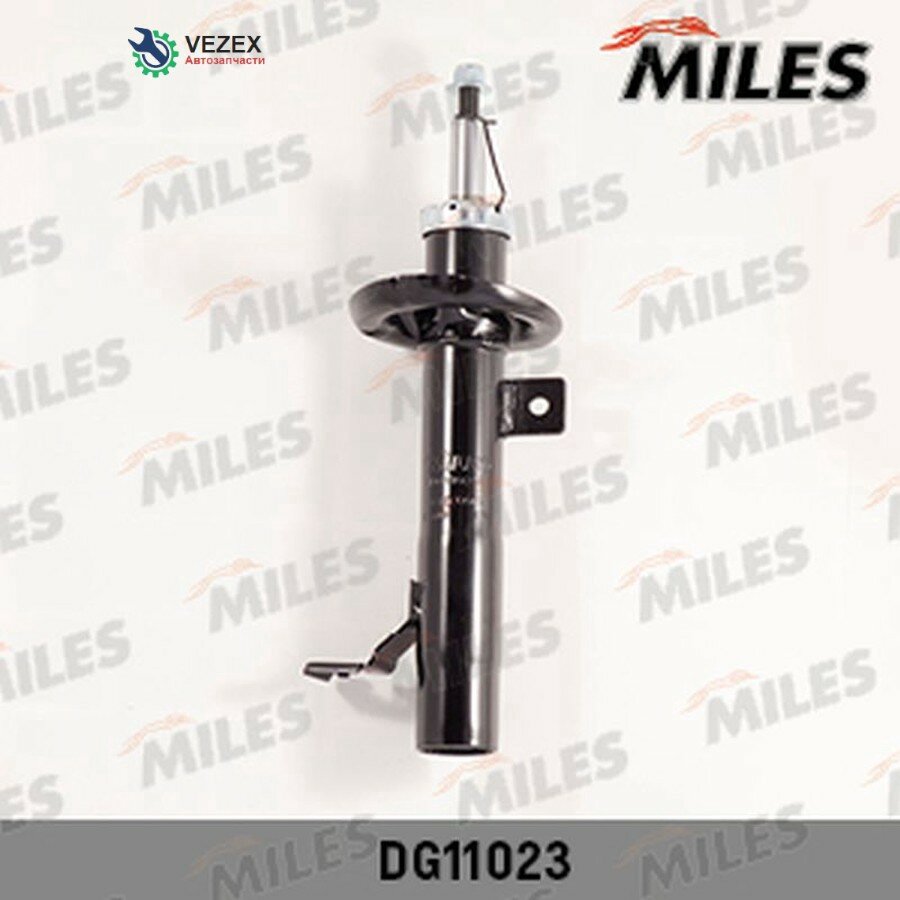 MILES DG11023 Амортизатор передний левый газовый FIESTA V 1.3-1.6 01-03/MAZDA 2 1.4-1.6 01.03-12.03 (TRW JGM3678T) DG11023