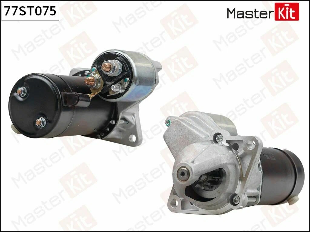 Стартер Toyota Corolla 2000 - 2007, Toyota Avensis 2000 - 2003 (1.1кВт) MasterKit Арт. 77ST075