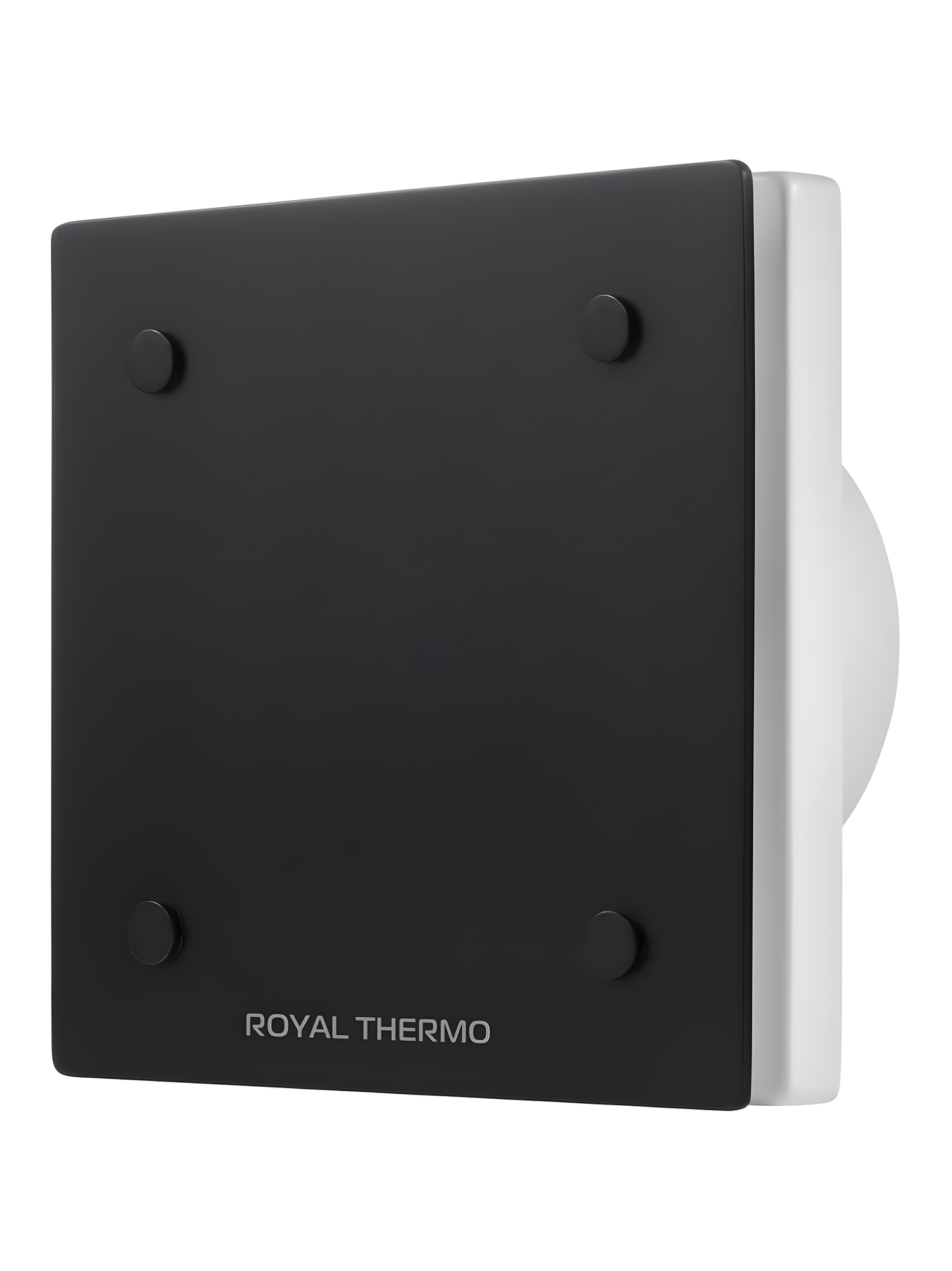 Вентилятор вытяжной Royal Thermo RAFC 100 Black, до 95 м³/ч, до 35 м², Чёрный