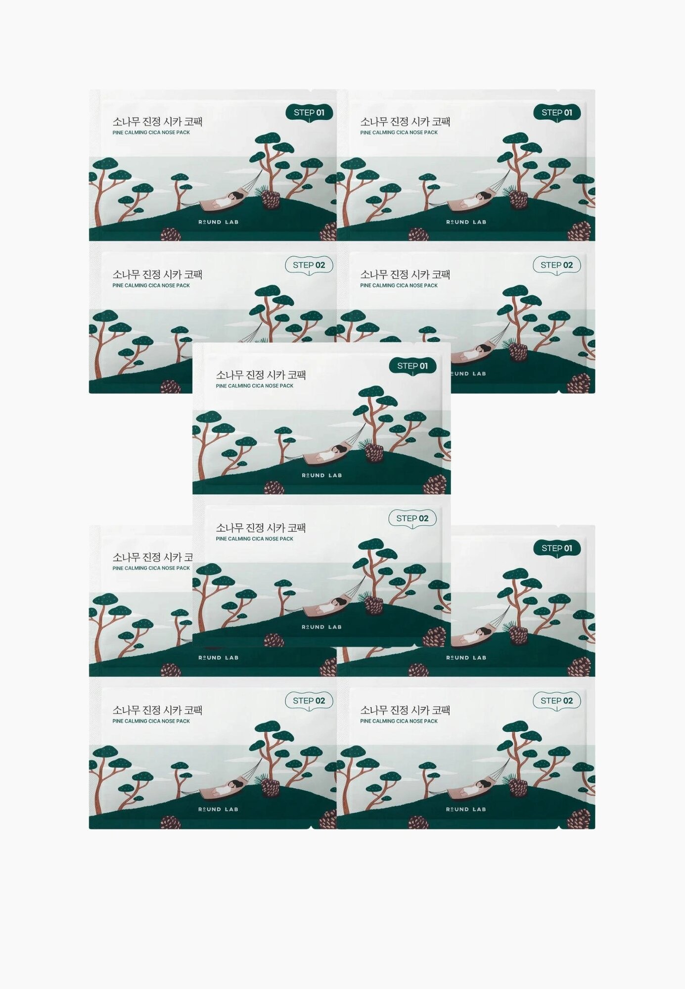 Round Lab Патчи для носа 5 шт.