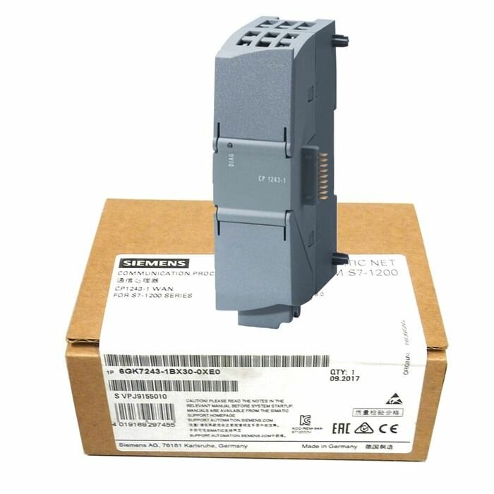 Модуль SIEMENS 6GK7243-1BX30-0XE0 6GK7 243-1BX30-0XE0 Communication Processor