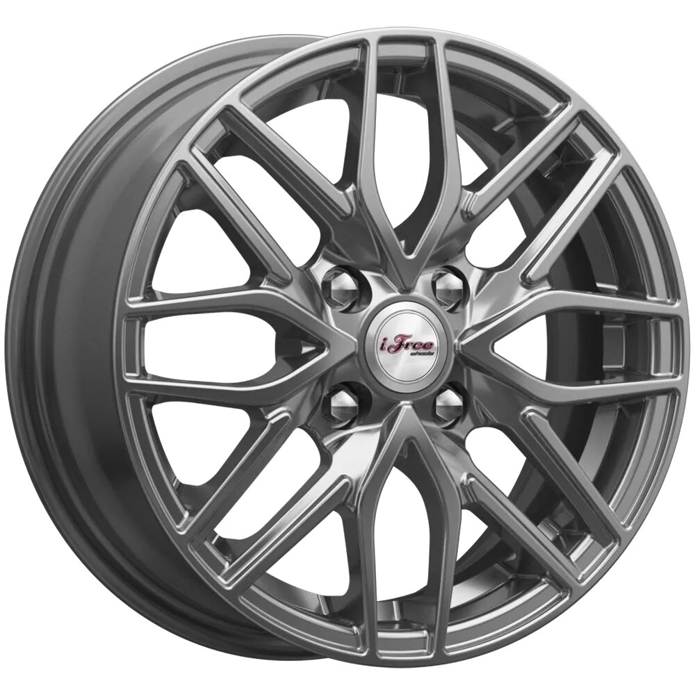 Диск автомобильный iFree Кайкос 5,5x14 4x100 ET40 67,1 Блэк джек
