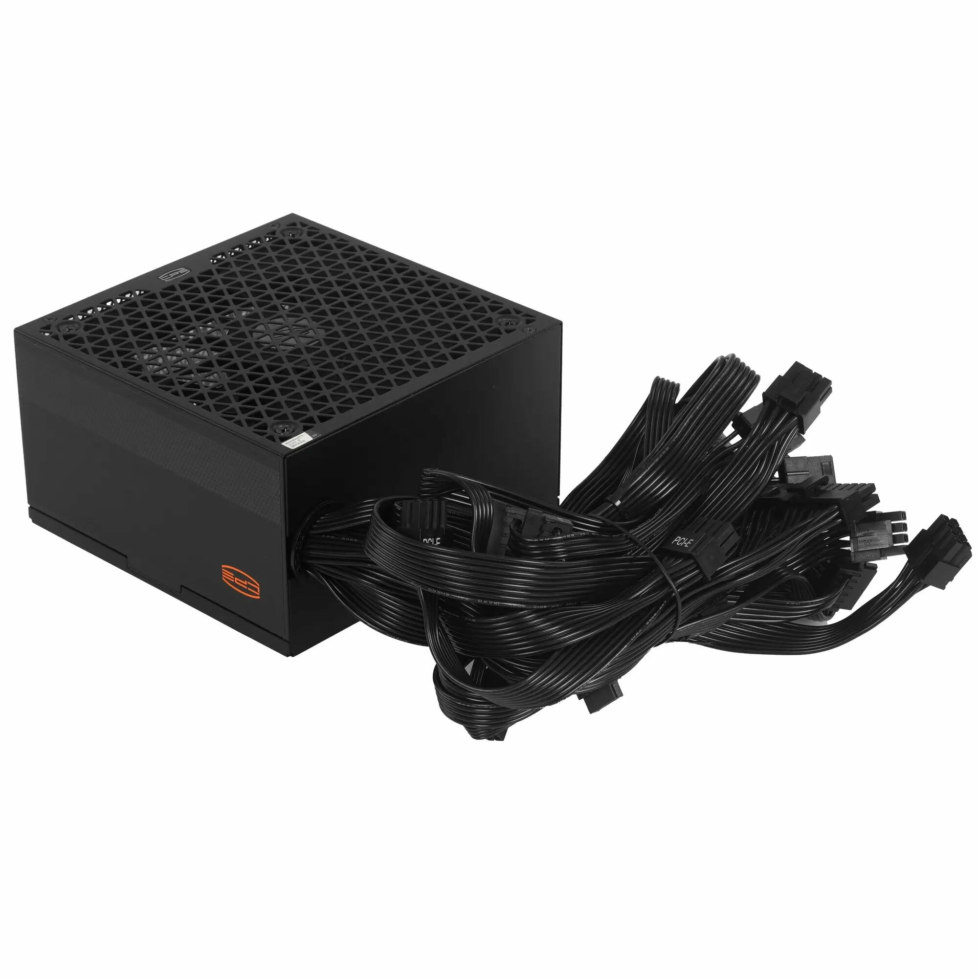 Блок питания PCCooler YK750 80 Plus Bronze (P5-YK750-B1FWBK1-EU) черный - ATX 20+4 пин, 4 pin + 4 pin x2 CPU, 6 SATA, 4 x 6+2 pin, 12V-2x6 PCI-E