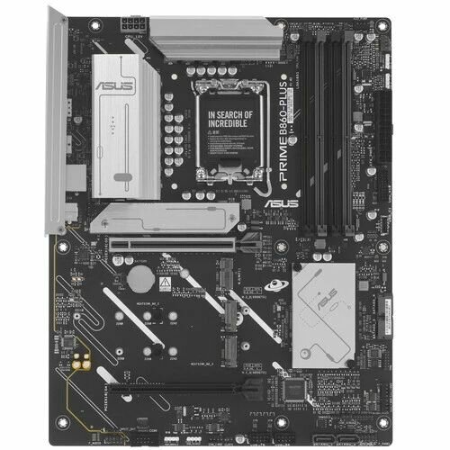 Материнская плата ASUS PRIME B860-PLUS-CSM - LGA 1851, Intel B860, 4xDDR5-6400 МГц, 1xPCI-Ex16, 3xM.2, ATX