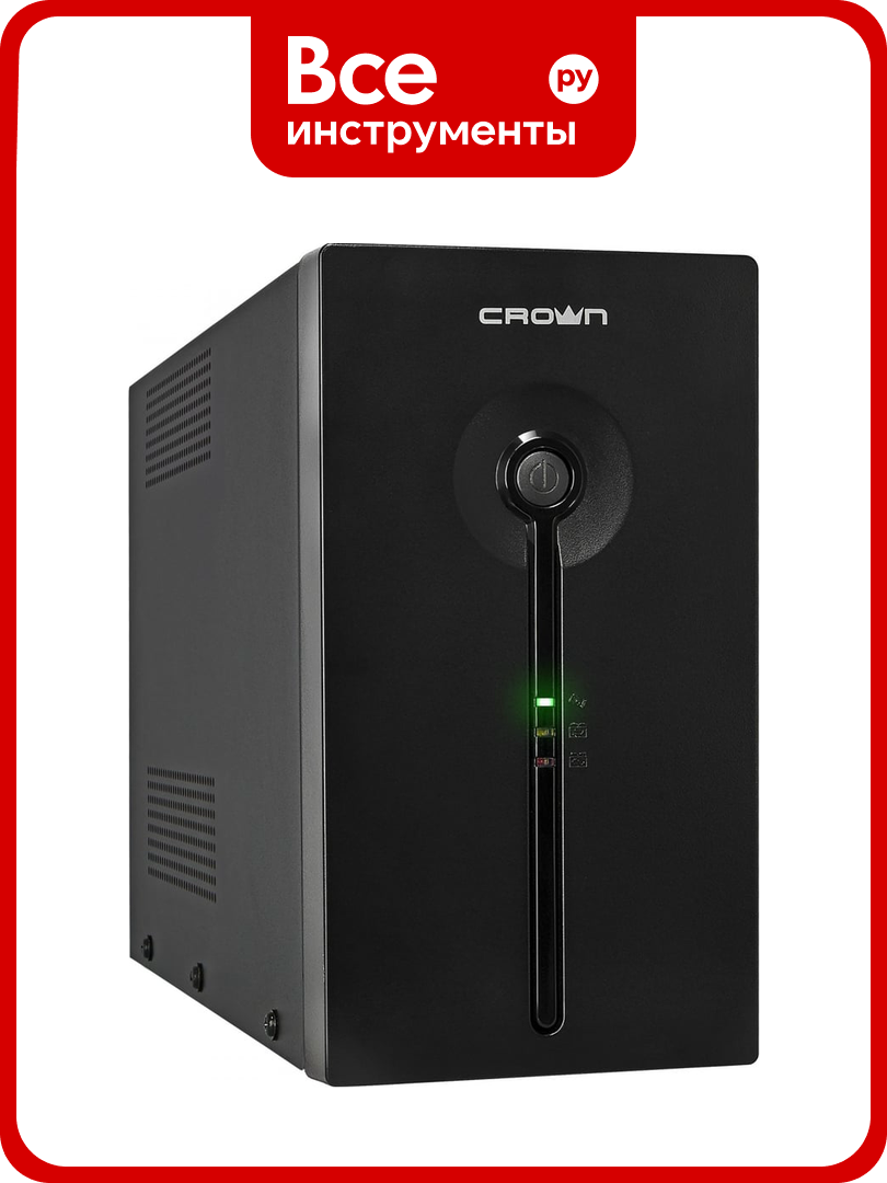Источник бесперебойного питания CROWN CMU-SP800COMBO USB CM000001873
