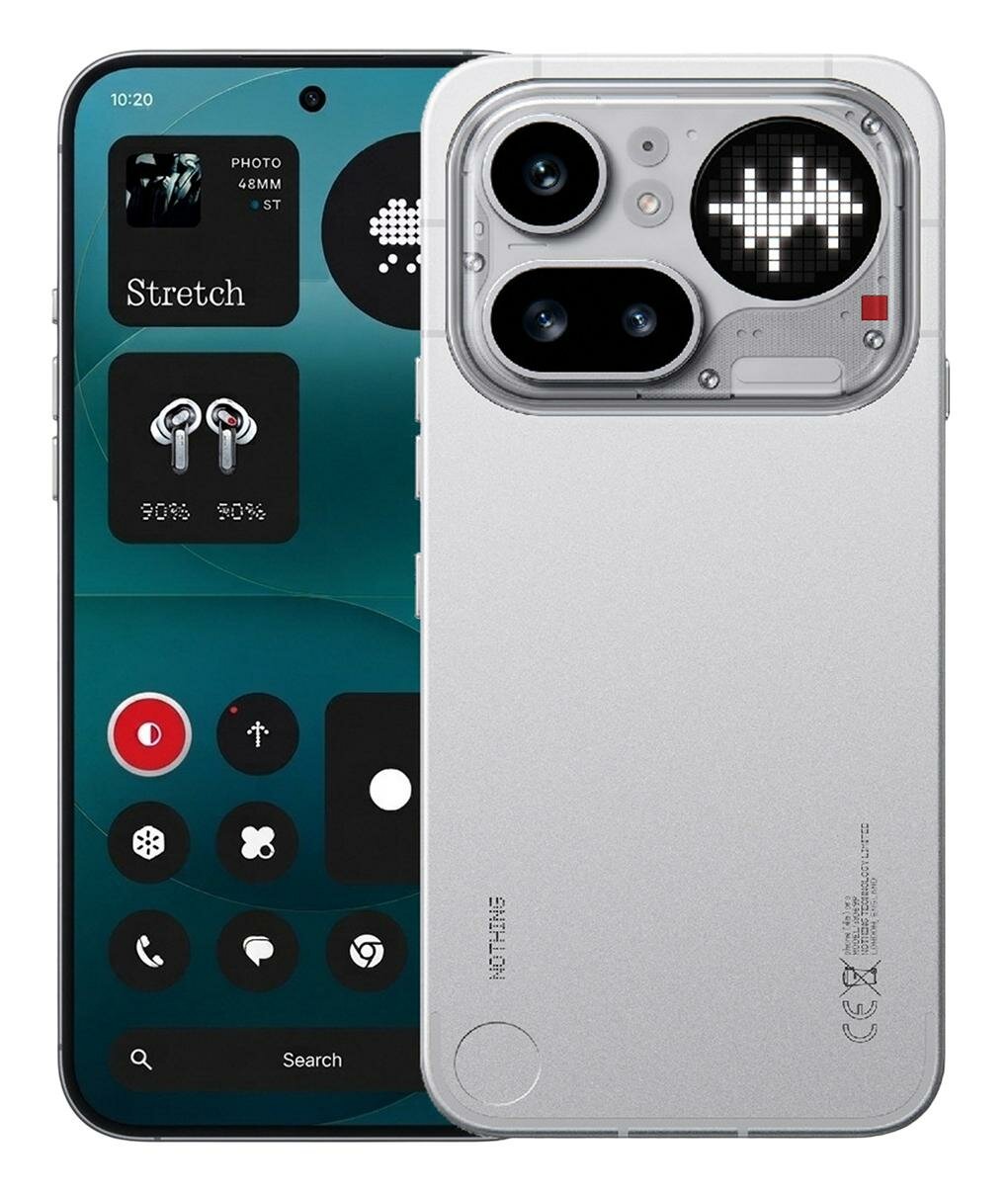 Смартфон Nothing Phone (4a) Pro 12/256Gb Silver (Серебристый) Global