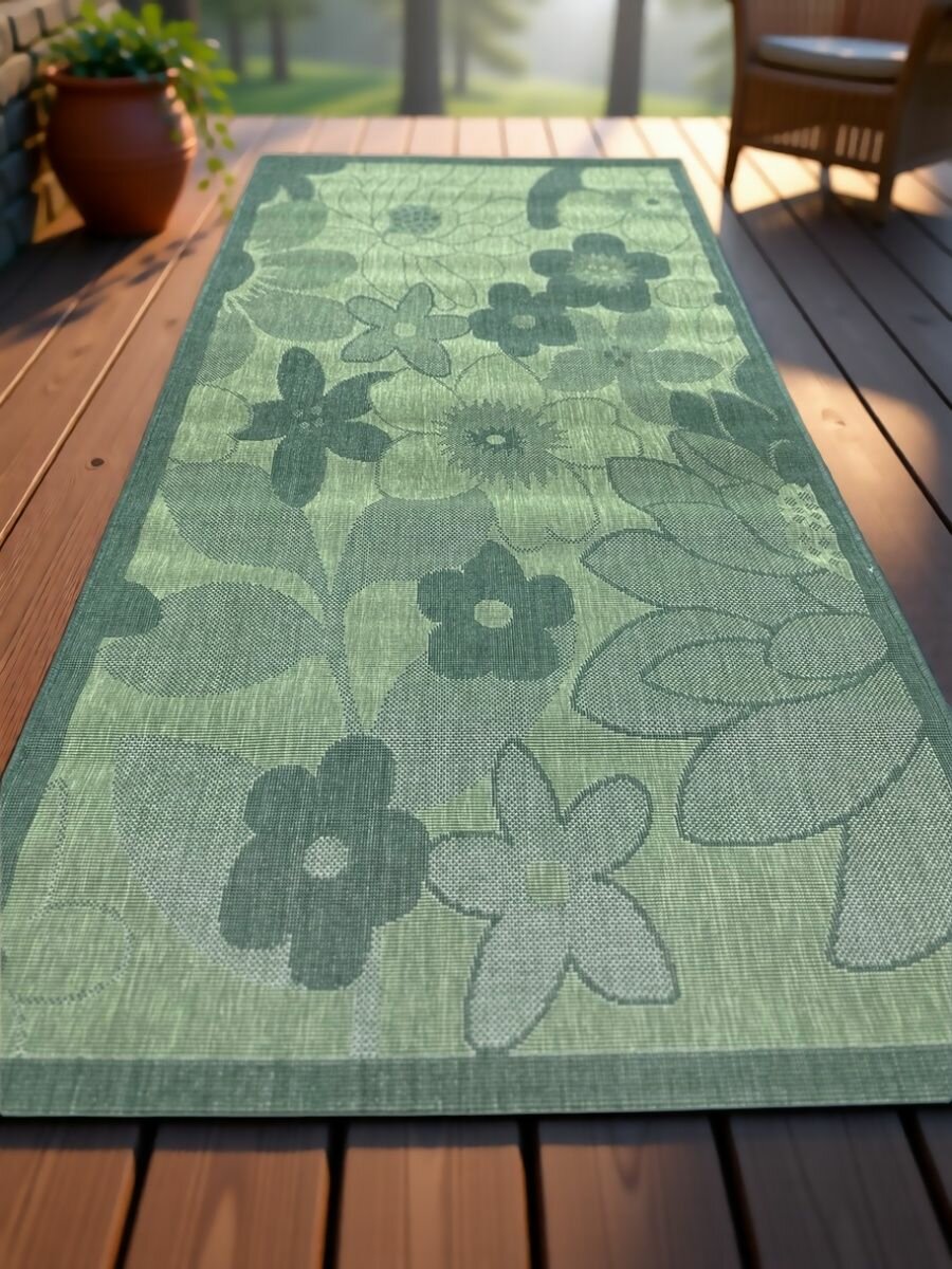 Ковер циновка 80х150 см, безворсовый 0.8х1.5 м.
