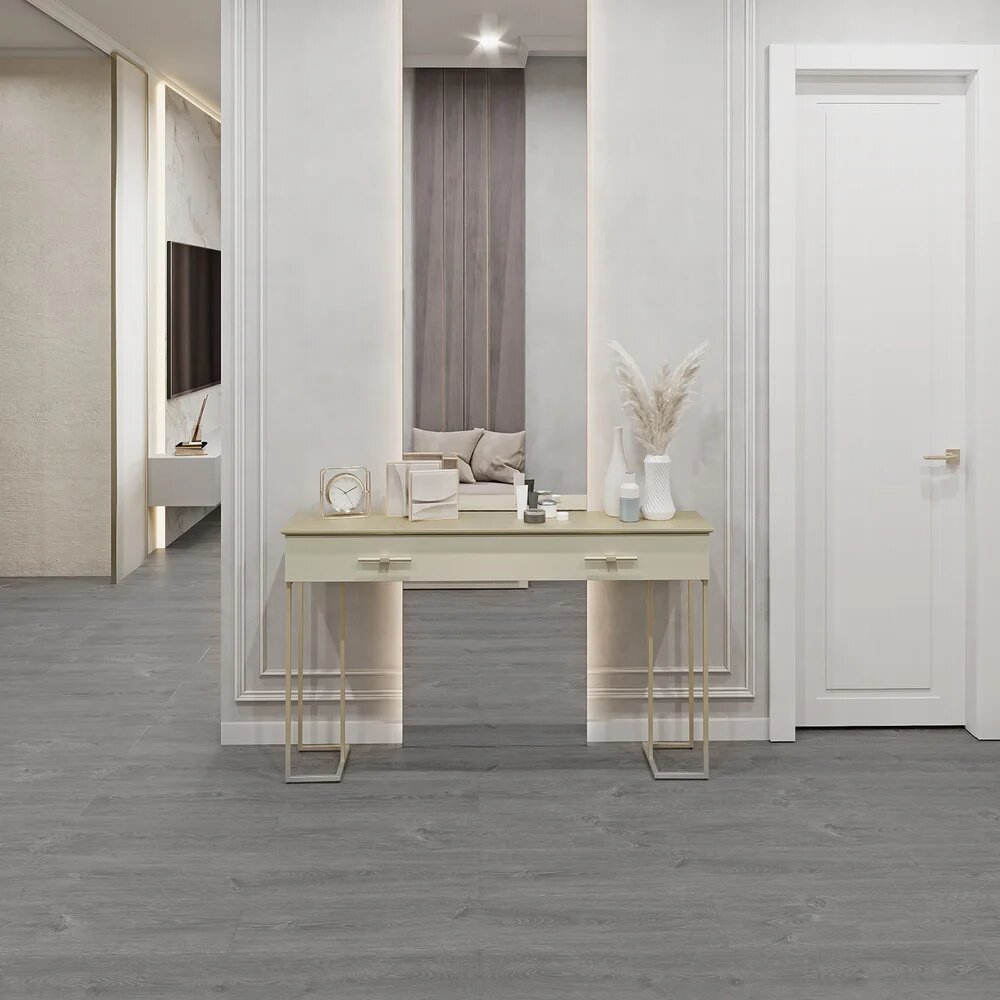 Ламинат FLOORWOOD Bigcity Дуб Лагосэнэс 34 класс толщина 12 мм с фаской 1,73 м. кв. 608
