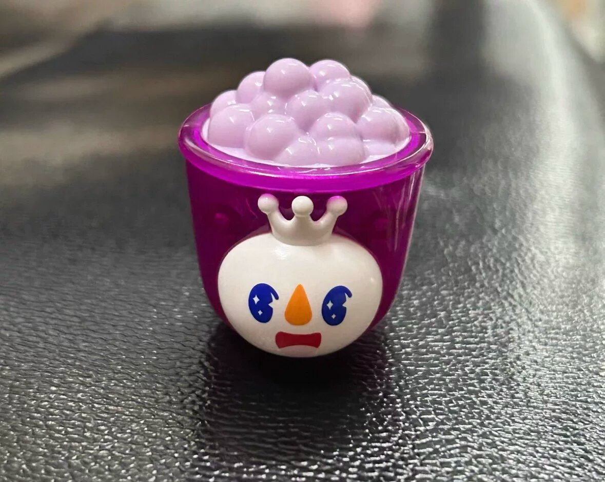 Набор Mixue Ice King Q Blocks - Серия «Фруктовый чай со льдом», креативные милые фигурки в слепых пакетах, детская