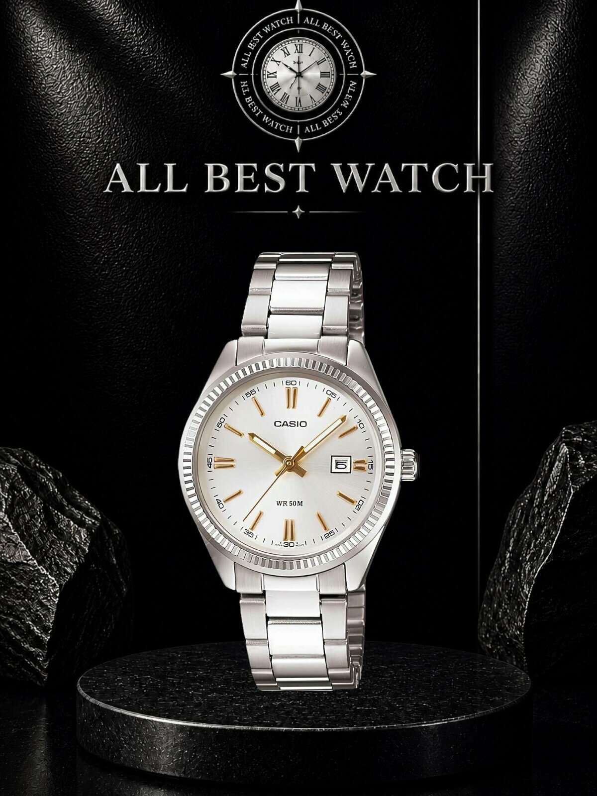 Наручные часы CASIO Collection, серебряный