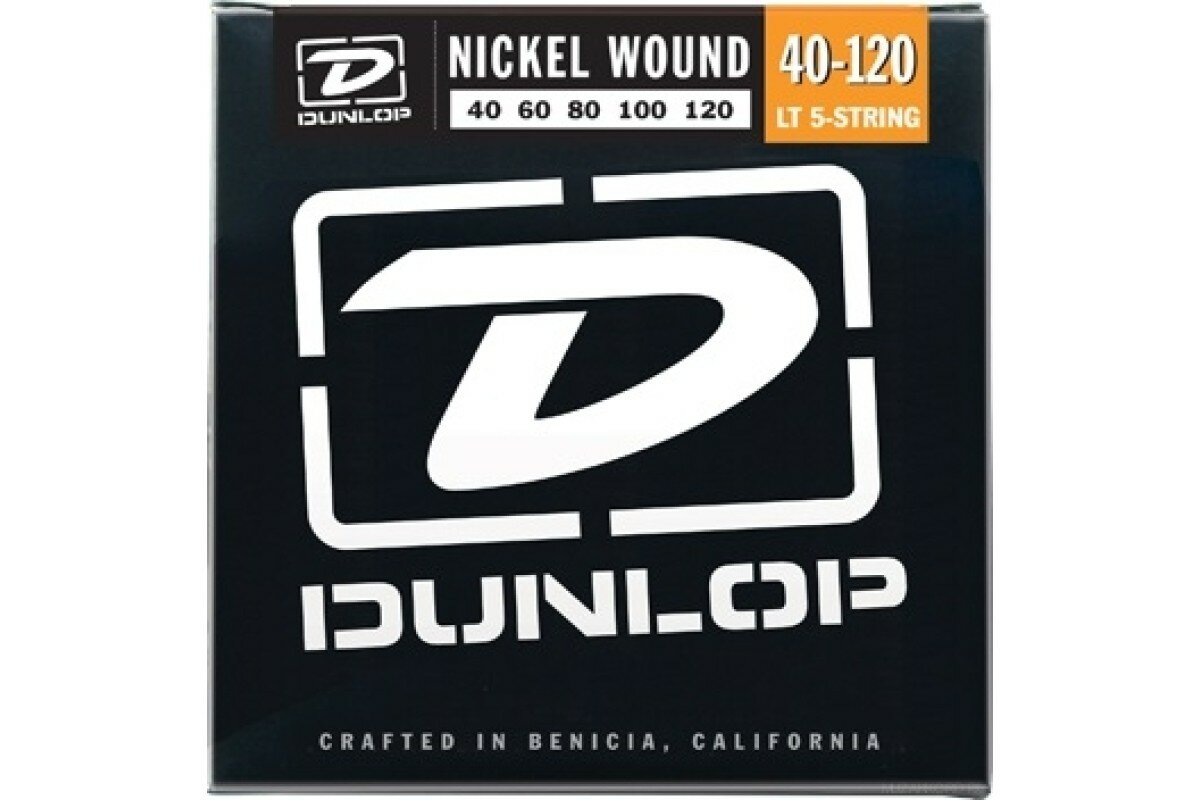 Dunlop DBN Nickel Plated Steel Bass Light 5 40-120