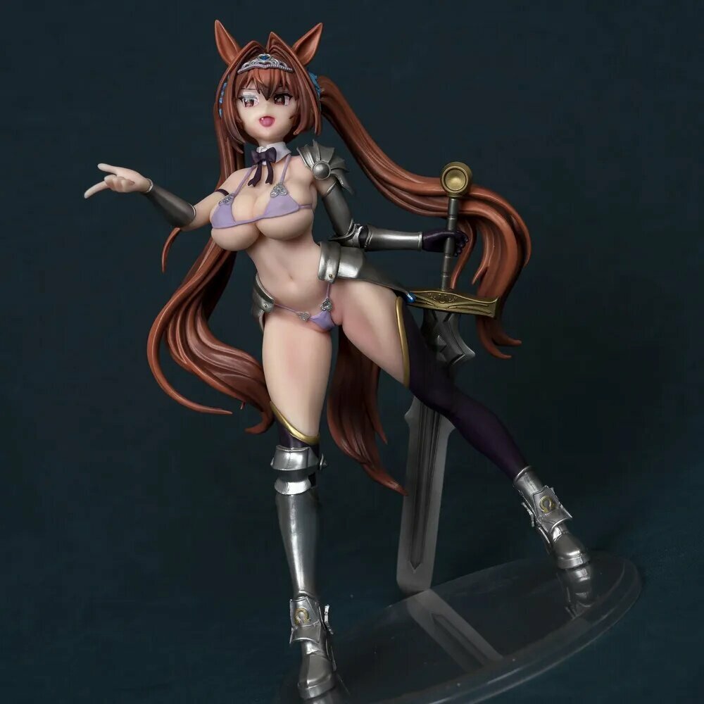 Фигурка Uma Musume: Йамато Акацуки и Тохай Тэйо коллекционная аниме-модель, декоративная мини-фигурка для стола и корпуса ПК