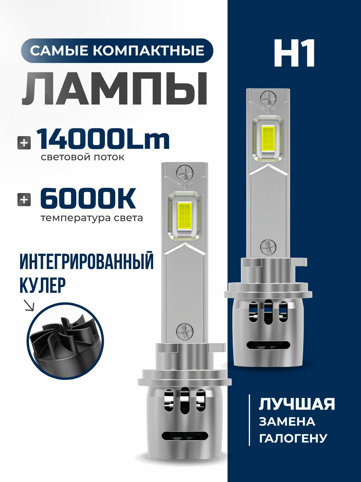 Светодиодные лампы F90 H1