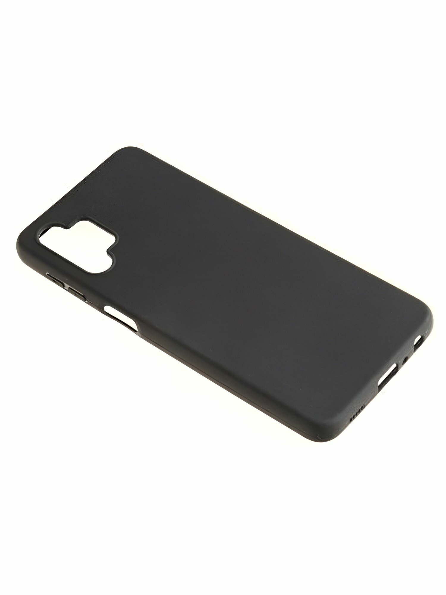 Чехол Matte для смартфона Samsung A32 4G, черный матовый