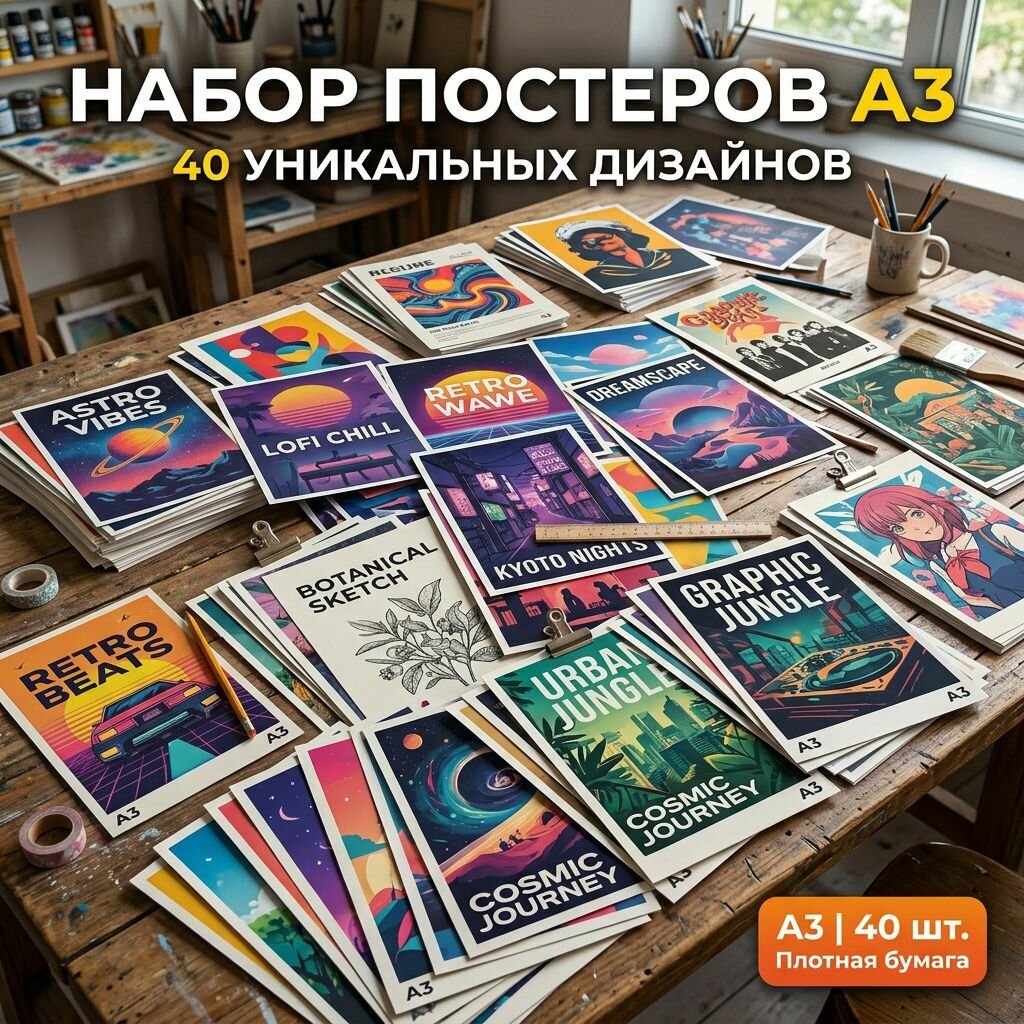 Постер А3, Подъезд — фото 1