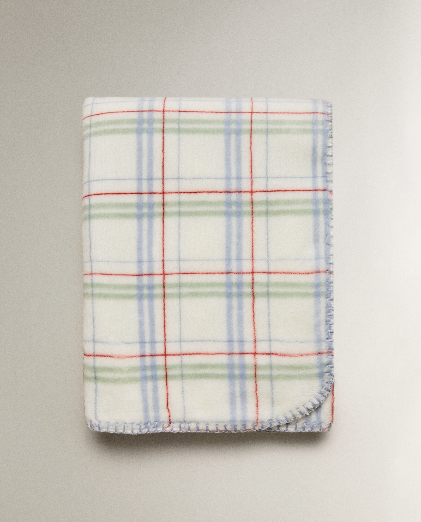 Детское одеяло в клетку, 70 x 100 cm , blue. Бренд - Zara Home