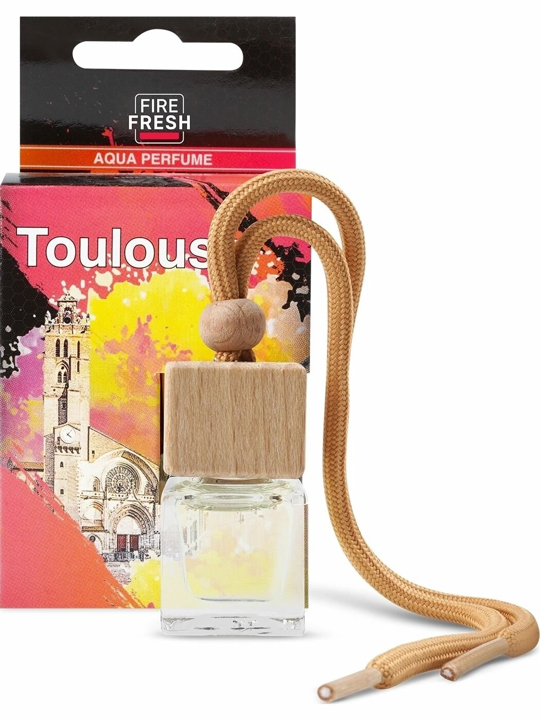 Ароматизатор AVS Aqua Perfume AQP-06 - аромат ирис, кедр, имбирь, тип жидкостный, способ установки-подвесной
