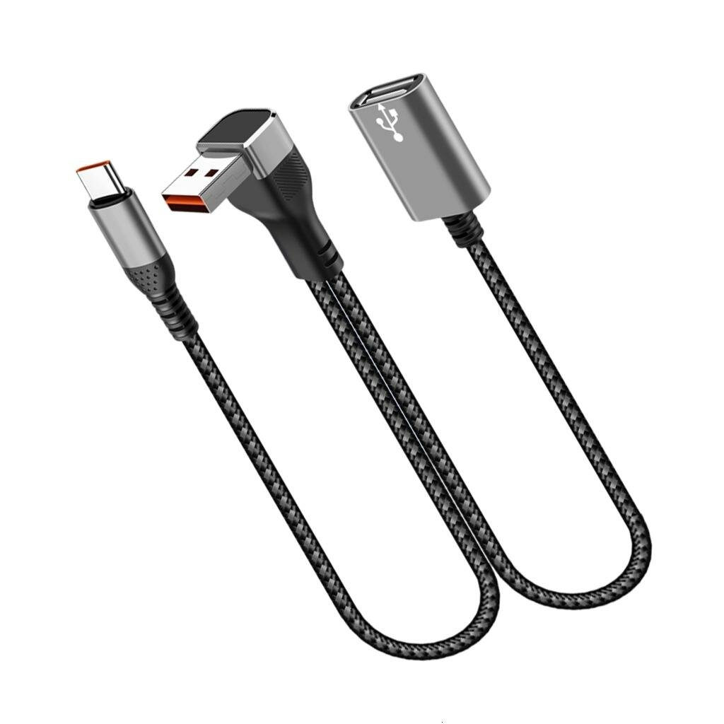 Угловой USB-разветвитель, USB-разъем типа C