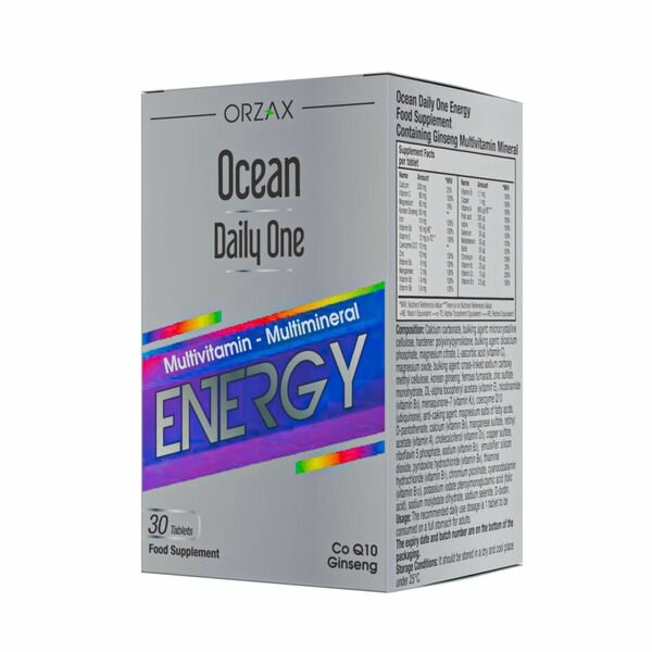 Энерджи Ocean Orzax/Орзакс таблетки 30шт