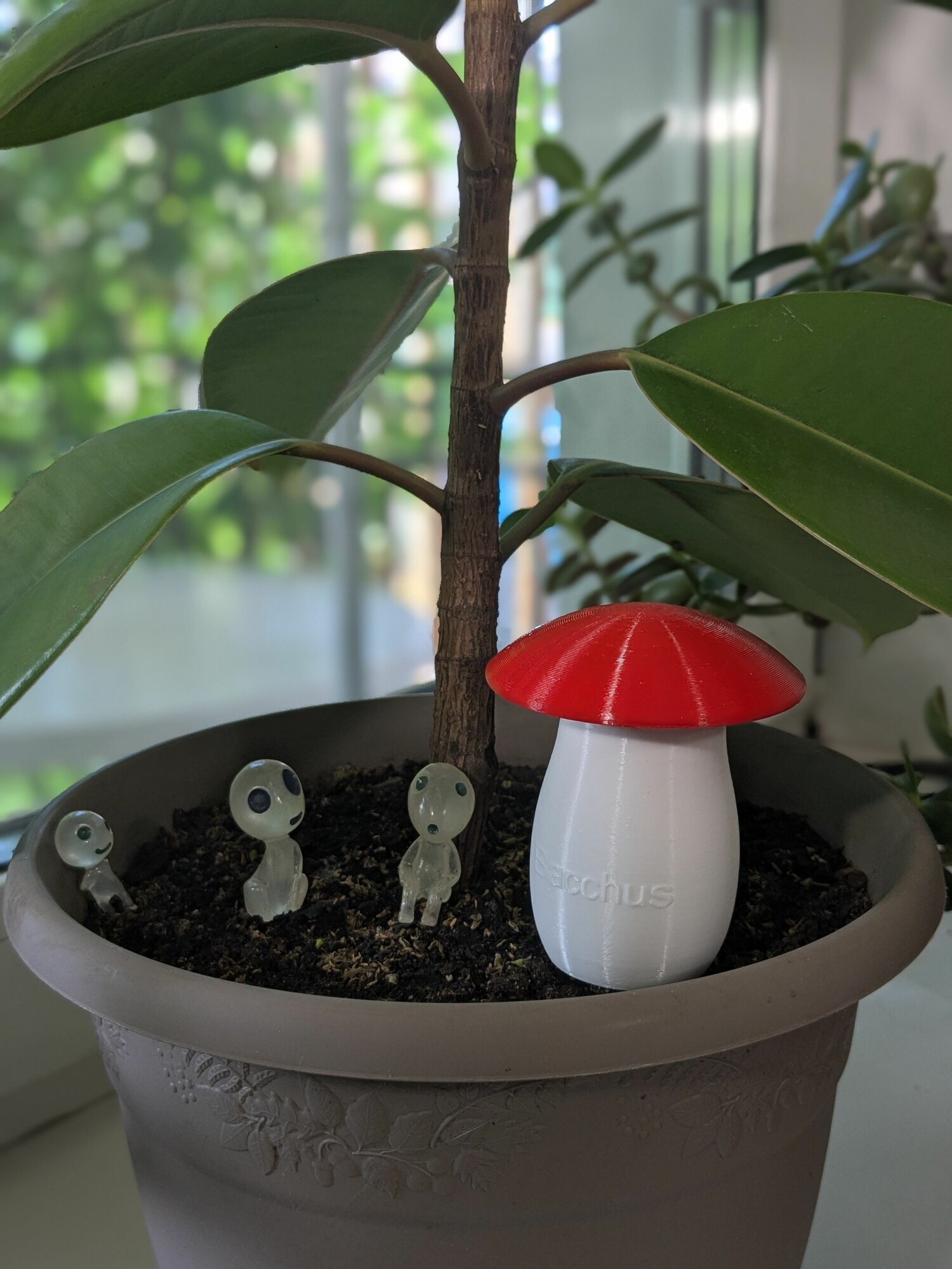 Zigbee датчик влажности почвы с усилителем для Zigbee2MQTT "Гриб". Красный