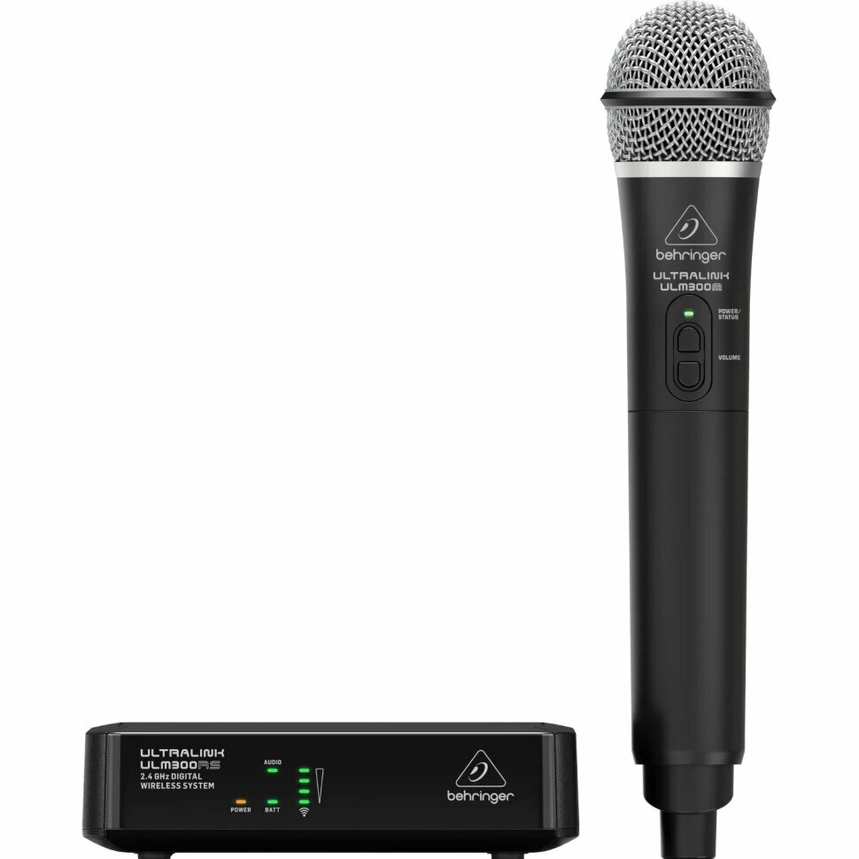 Радиосистема Behringer ULM300MIC, 2,4 ГГц, одноканальная с ручным мкф, 2201454