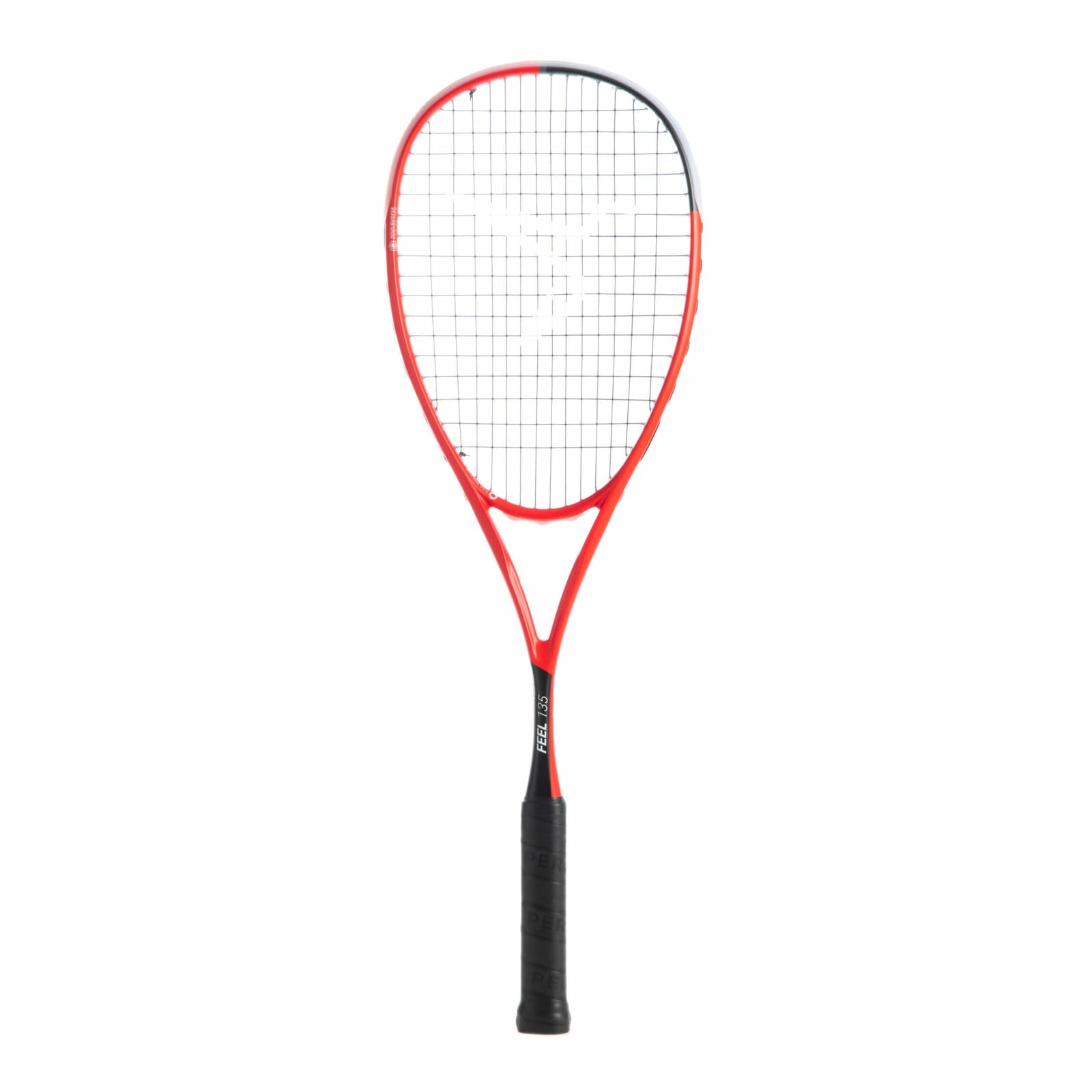 DECATHLON Ракетка для сквоша Decathlon Perfly Feel 135, флуоресцентный ультра-оранжевый