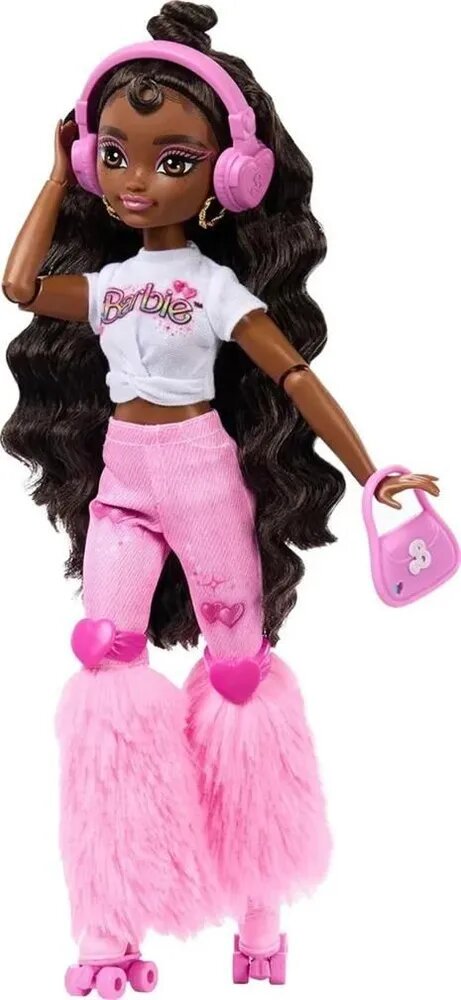 Кукла Mattel Barbie Dream Besties - Кукла Бруклин на роликовых коньках - Барби JFX97