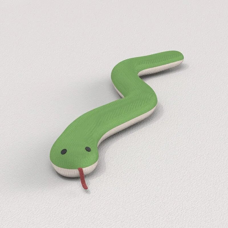 Игрушка для питомцев Змейка из вельвета, PET-SNAKE-TOY-01, 1 шт.