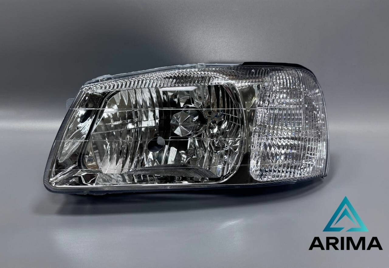 Фара левая Hyundai Accent 2 LC 9211025020, Хендай Акцент Тагаз, год с 2000 по 2012 под электрокорректор