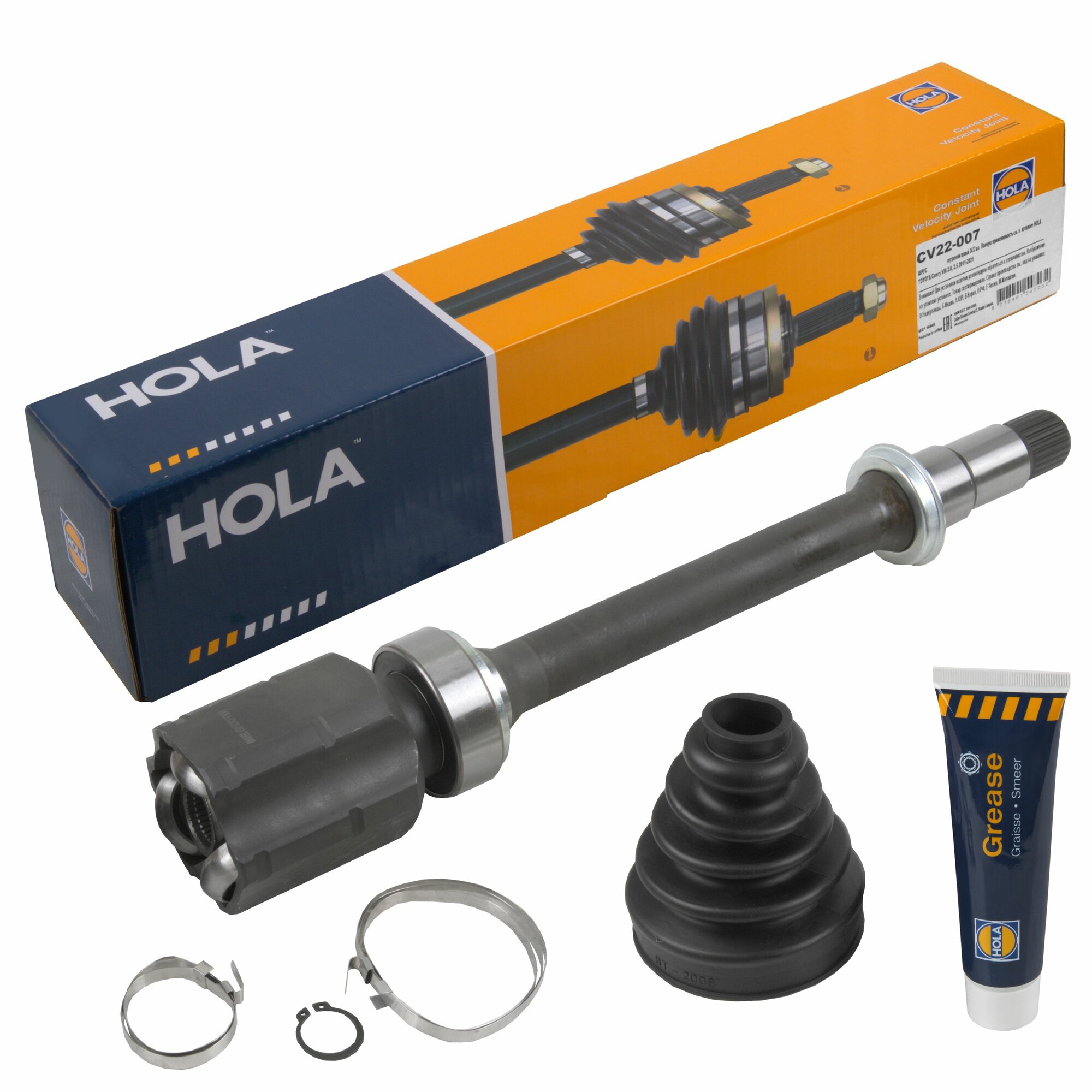 ШРУС внутренний HOLA CV22-007 для TOYOTA Camry VIII