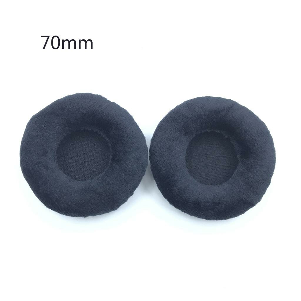 Велюровые амбушюры для наушников (2 шт.), 70mm