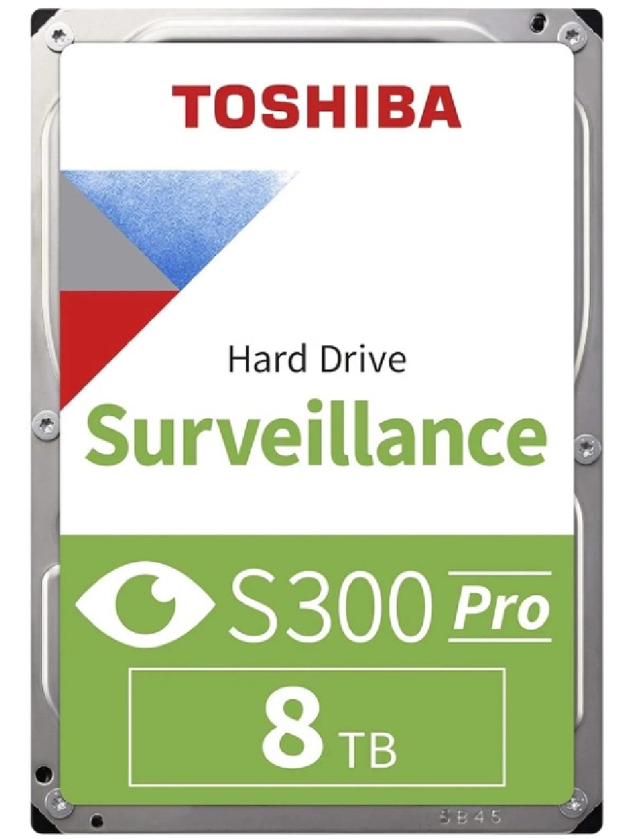 Жесткий диск Toshiba Surveillance S300 8ТБ, 3.5", SATA, 7200 об/мин