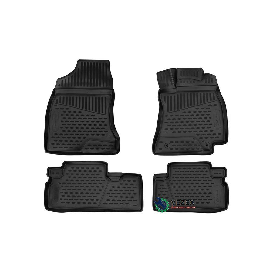 ELEMENT-AUTOFAMILY ELEMENT3D1839210 коврики 3D! 4шт. полиуретан\ Toyota Wish 09>