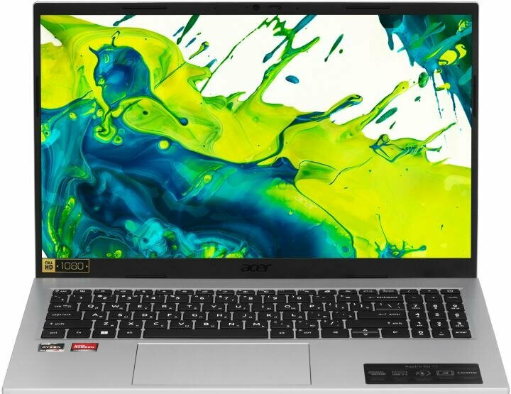 NX. JXXCD.003 15.6" Ноутбук Acer Aspire Go AG15-44P-R4MF серебристый [английская/русская раскладка, 1920x1080, IPS, AMD
