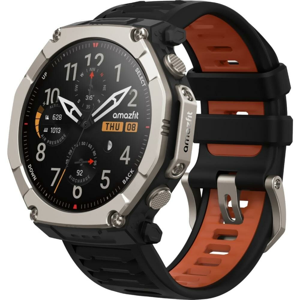 Смарт-часы Amazfit T-Rex Ultra 2 A2550 RU, Black Magma