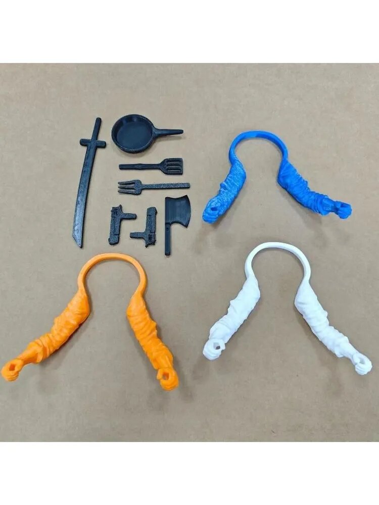 Креативные 3D-аксессуары для костюмов Chicken Arms, игрушечный реквизит для фотосъемки цыплят для косплея и фермерского шоу