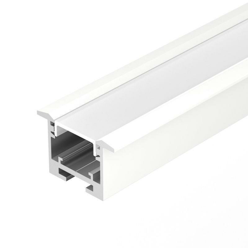 Профиль SL-LINE-3523-F-2500 WHITE L2500 алюм. Arlight 043117