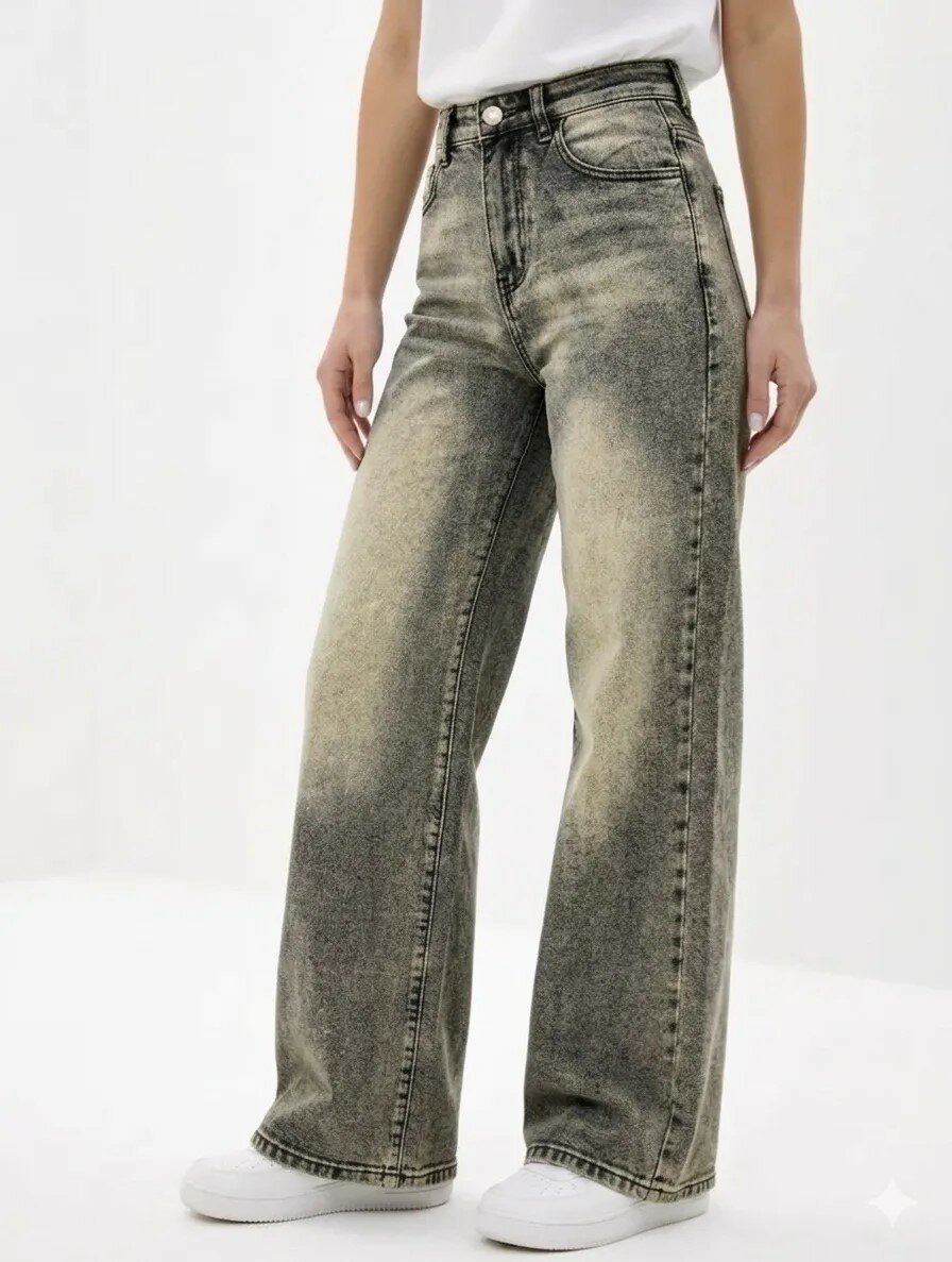 Джинсы трубы  Quần jean-D&T Store