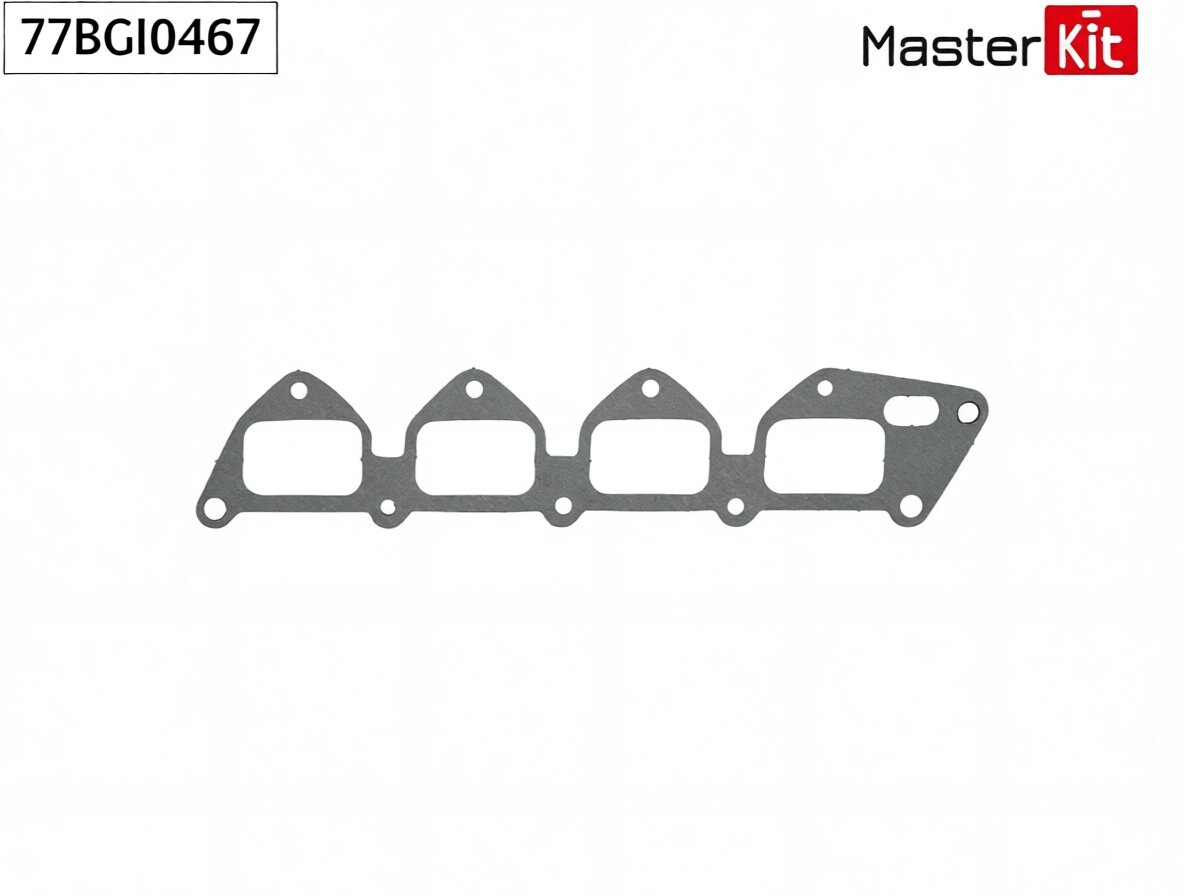 Прокладка впускного коллектора Mitsubishi LANCER VII (CS_A, CT_A) 4G63 (DOHC 16V) 77BGI0467 MasterKi
