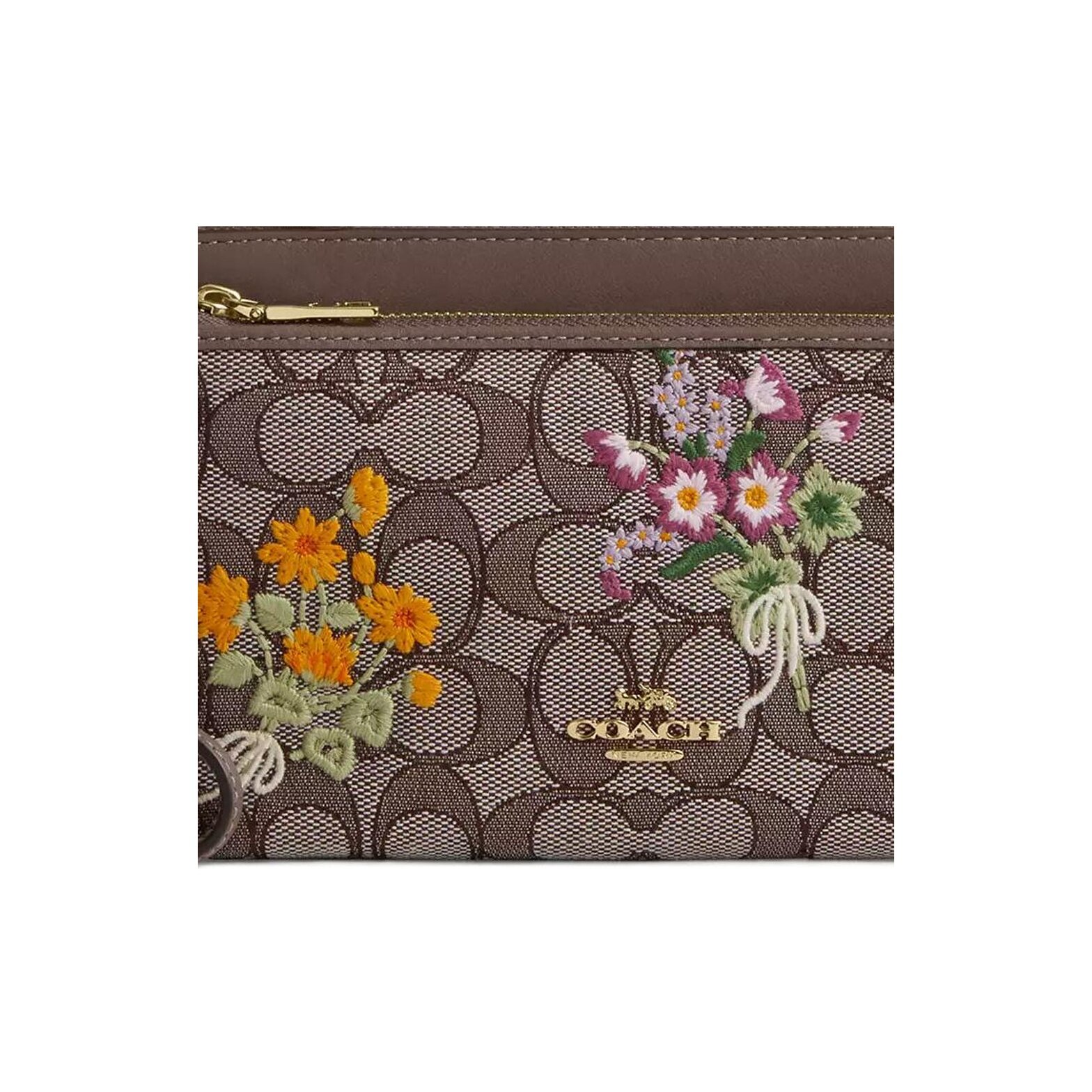 Сумка Coach, фактура плетеная — фото 1