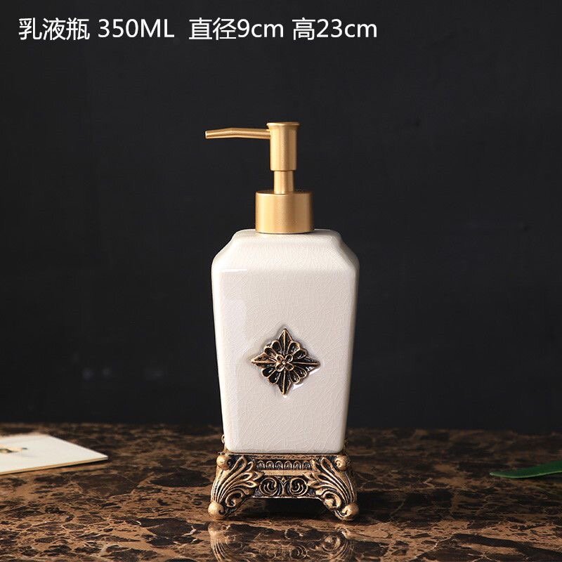 Керамический набор для ванной комнаты 1 штука, Lotion Bottle