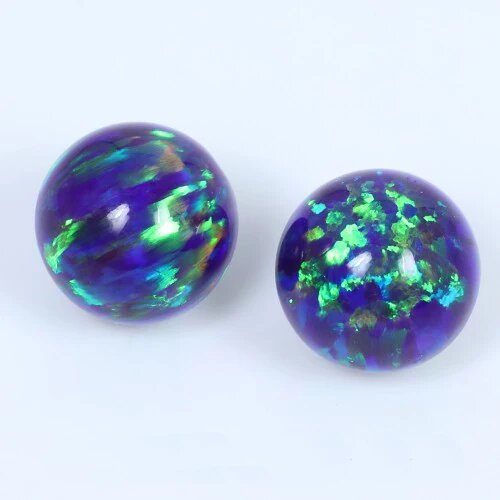 Опаловая бусина 3 мм Изумрудный, 3mm--20pcs Full hole, OP41