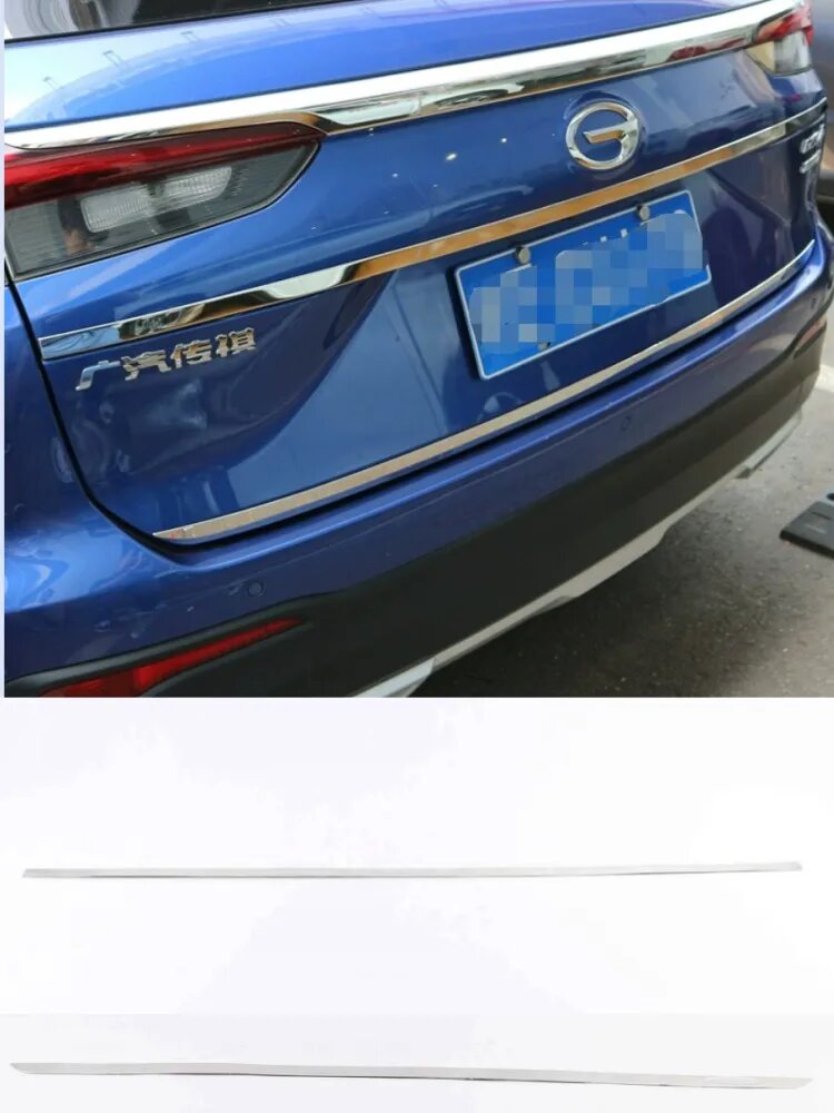 Задняя дверь багажника, полоса стримера, накладка на крышку для Trumpchi GS4 2020 2021 2022 2023, внешние аксессуары
