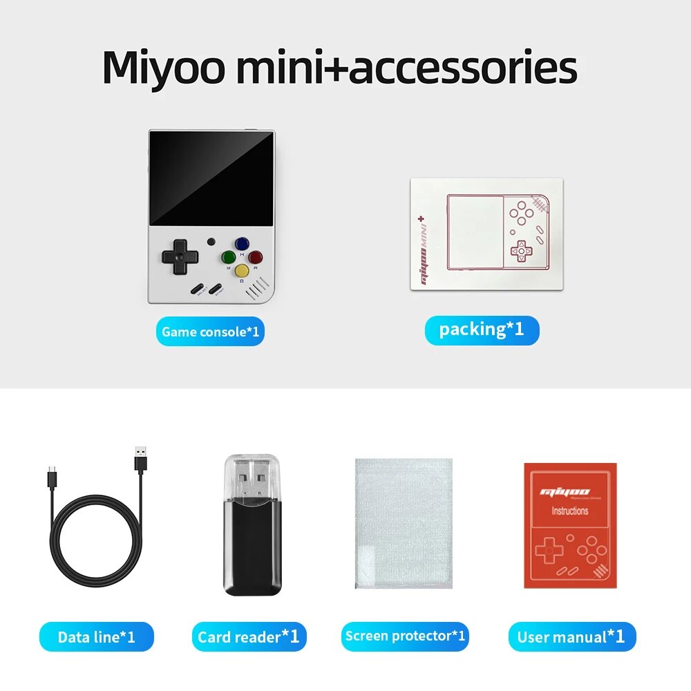 MIYOO Mini Plus White Ретро-консоль