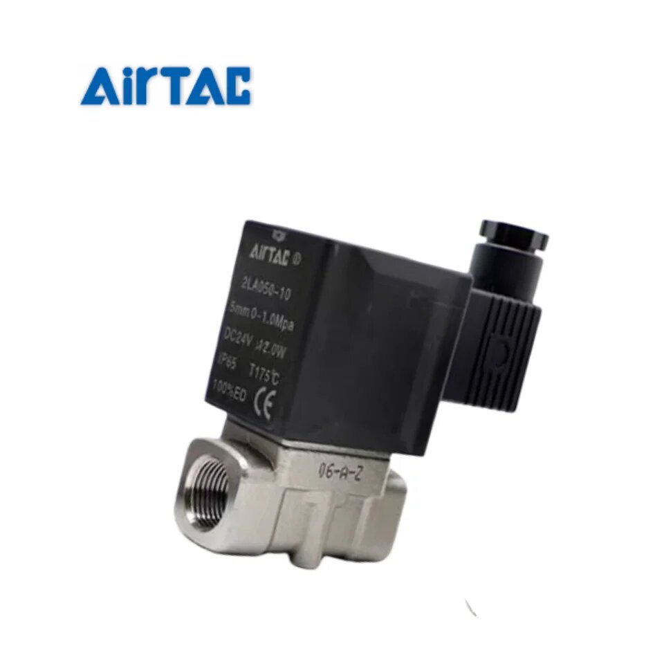 Электромагнитный клапан AirTAC 2LA DC24V, нержавеющая сталь