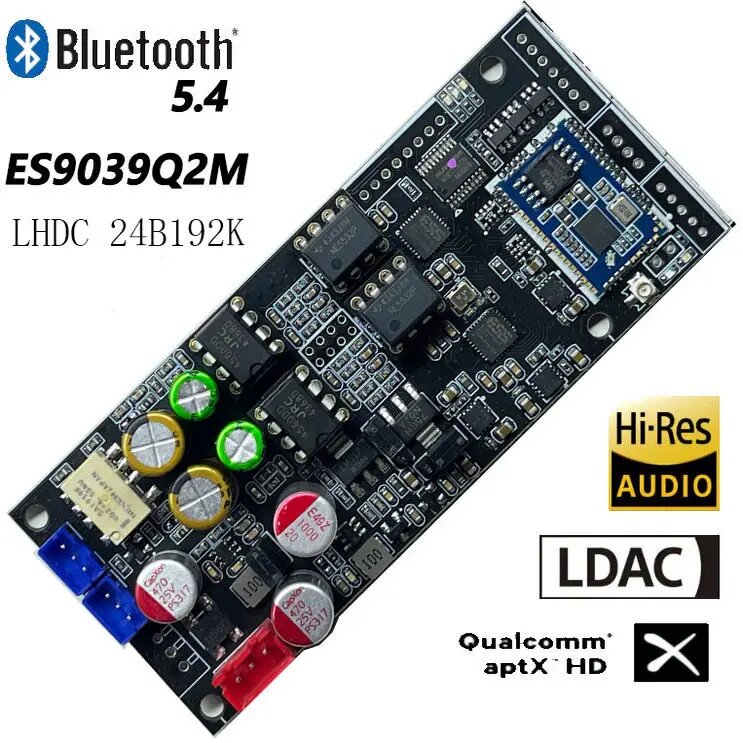 Huo Guang Shu ES9039Q2M Bluetooth DAC плата Dual es9039 qcc5181