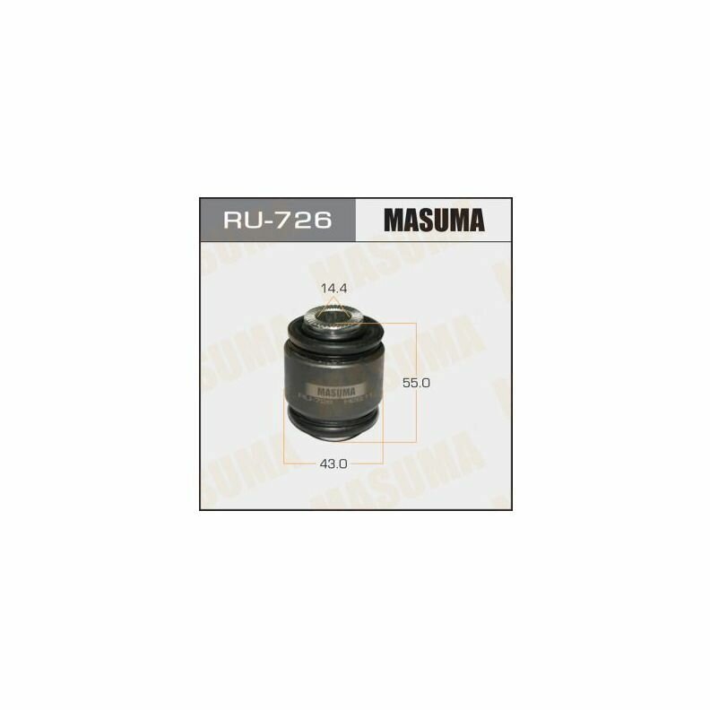Сайлентблок MASUMA LAND CRUISER PRADO/ KDJ150L, GRJ150L rear stabilizer LEXUS GX460 2009-2025, TOYOTA 4RUNNER 2009-2025, TOYOTA ALTEZZA 1998-2005, TOYOTA ALTEZZA GITA 2001-2005, TOYOTA BREVIS 2001-2007, T